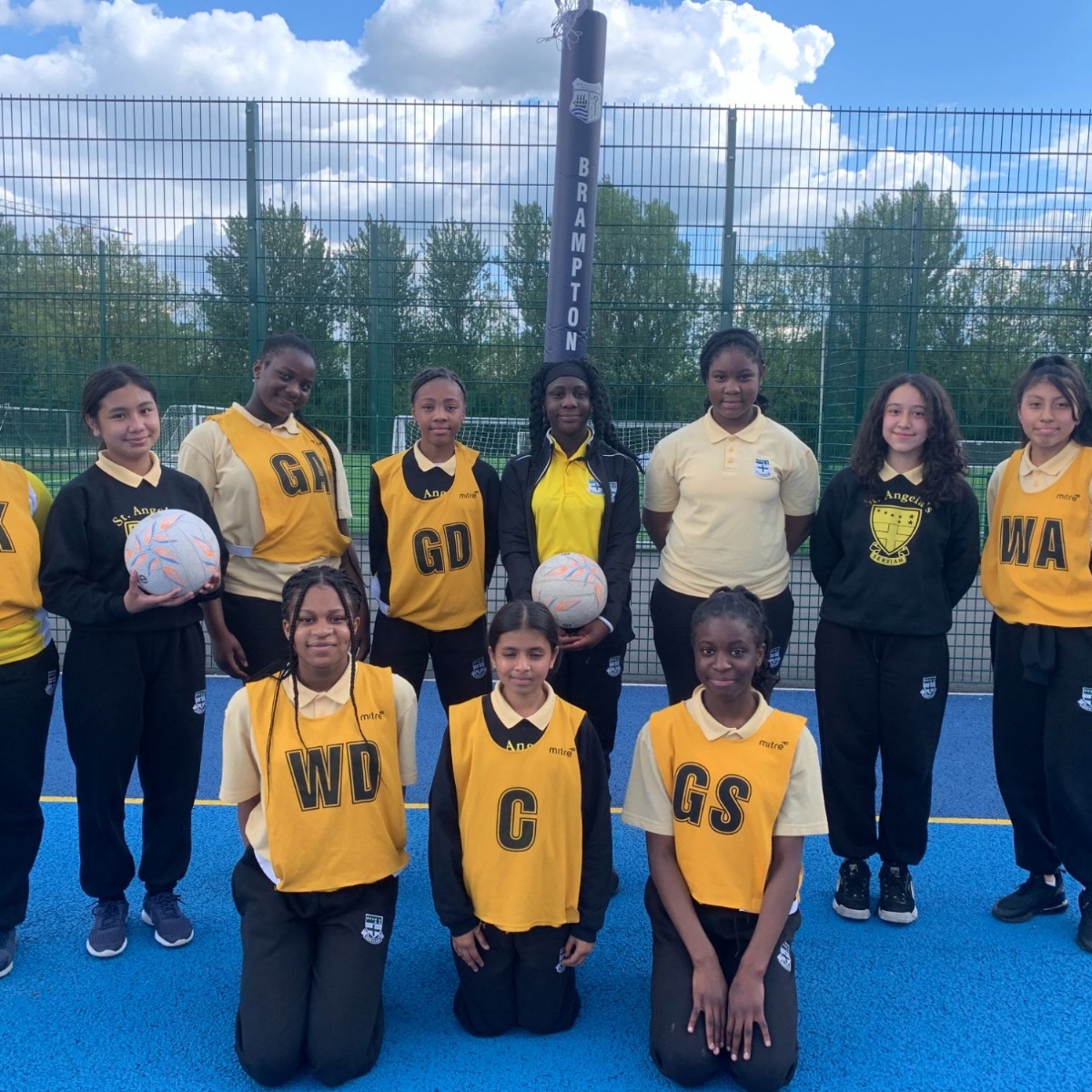 St Angela’s Ursuline School - Year 7 Netball Team